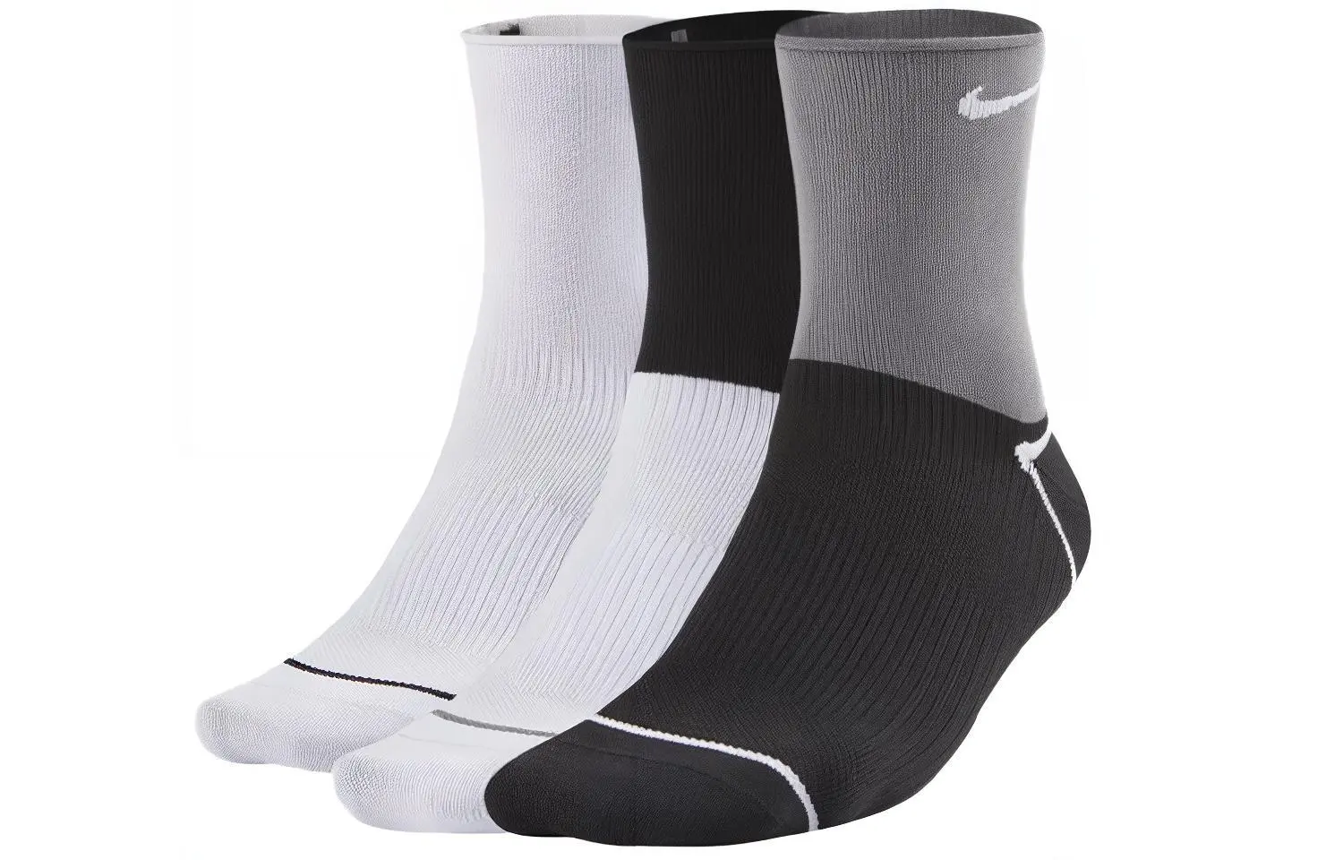 Nike Unisex Knee-high Socks 3 Pack XL - POIZON