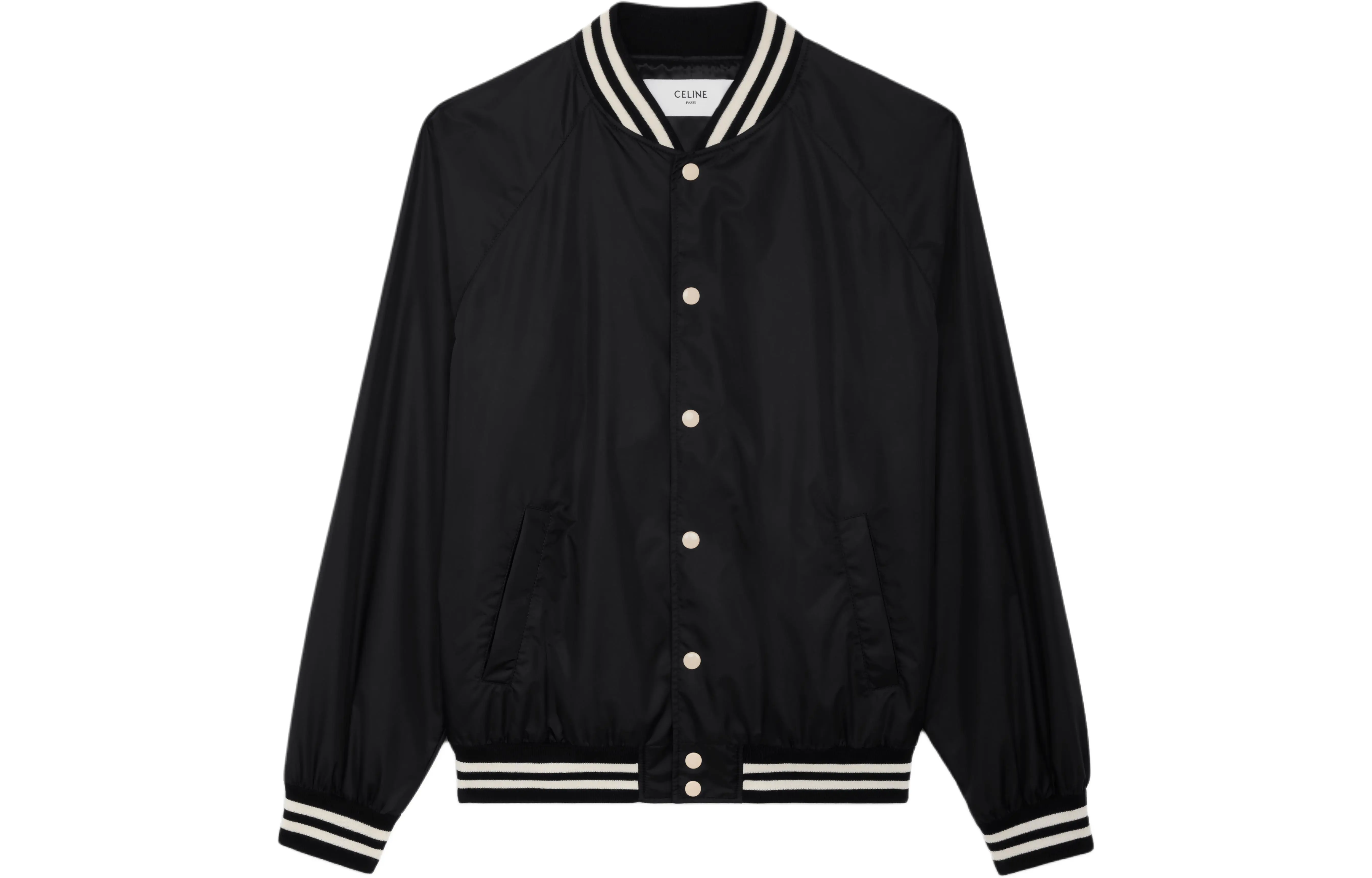 CELINE Baseball Jersey Men Black - POIZON