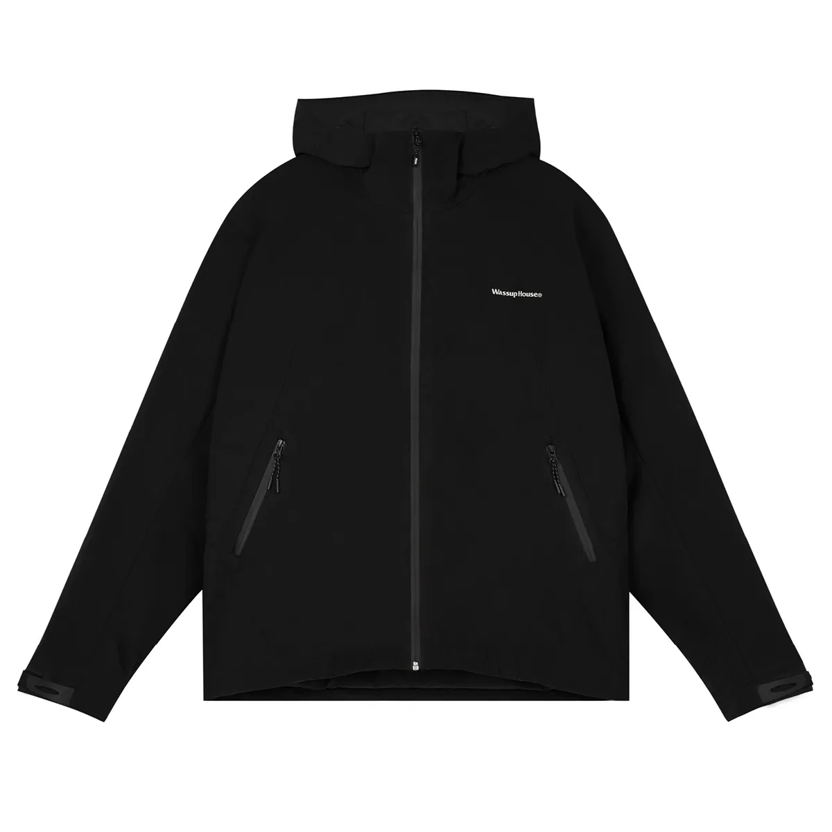 WASSUP Logo Quilted Jacket Unisex - POIZON