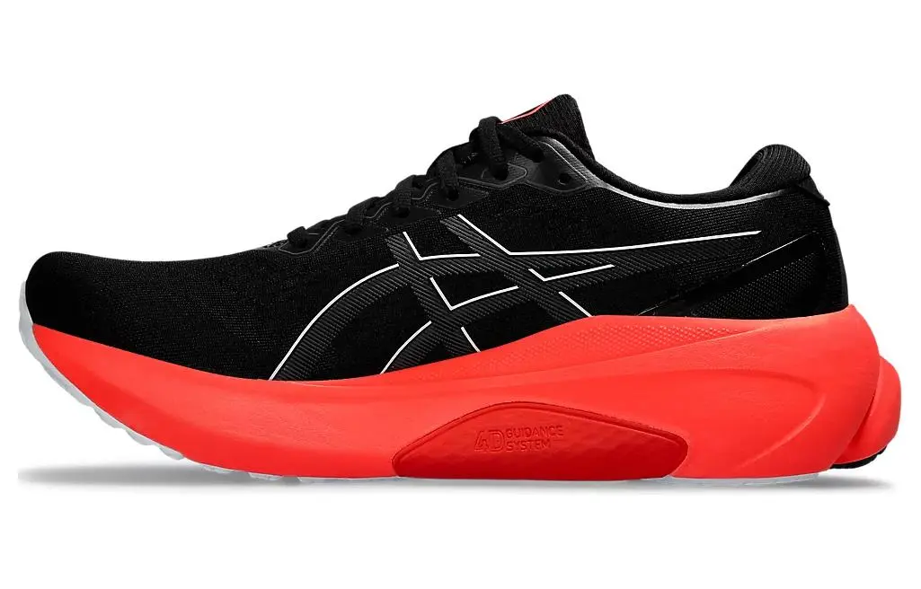 Asics Gel Kayano 30 'Black Sunrise Red' Black/Red US M 10.5