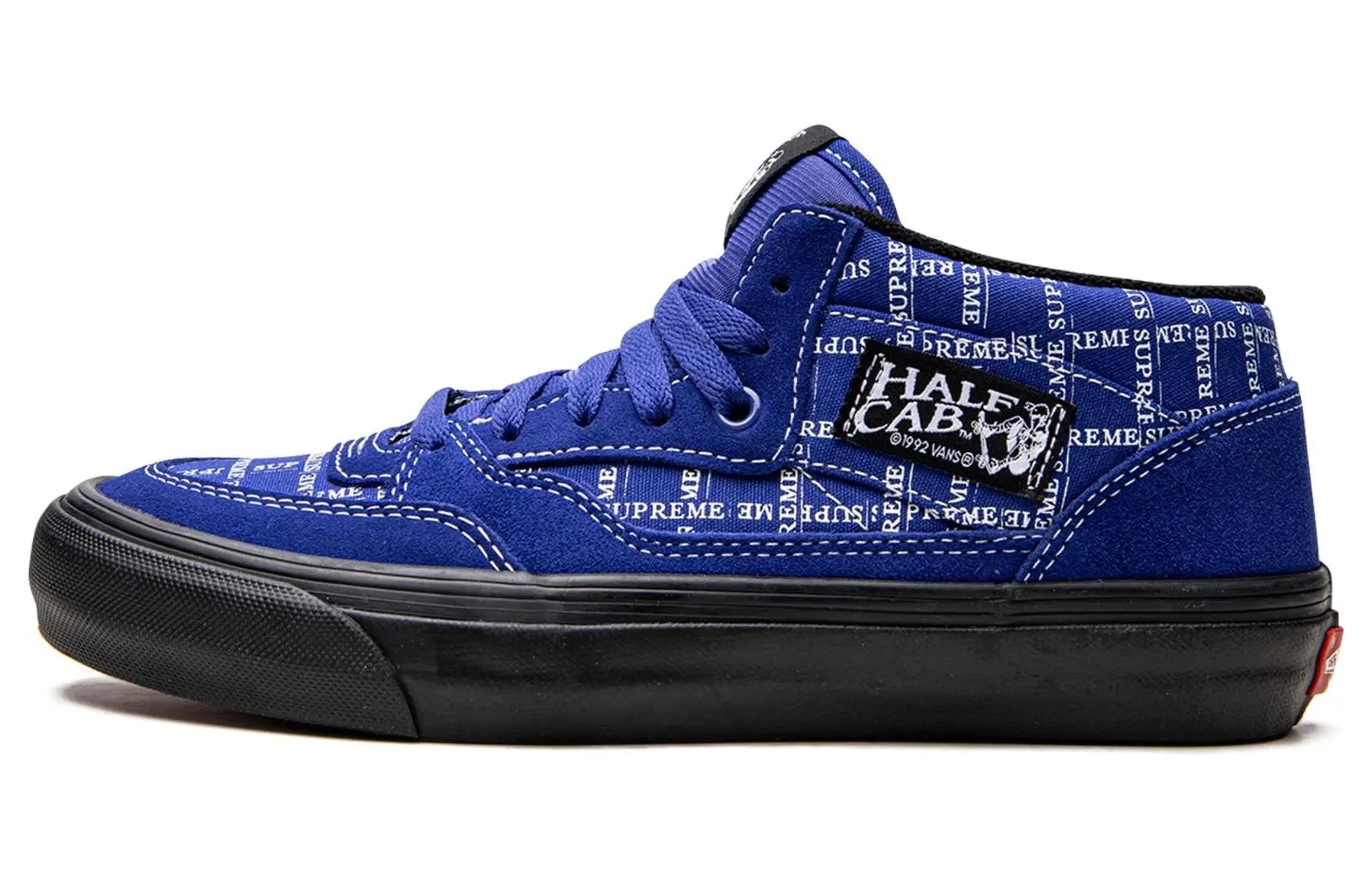 Vans Half Cab Supreme X Pro '92 'Logo Pattern - Royal Blue' - POIZON