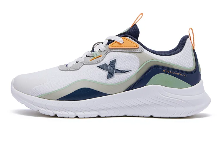 XTEP Hydrogen Wind Technology Running Shoes Men Low-top White - POIZON