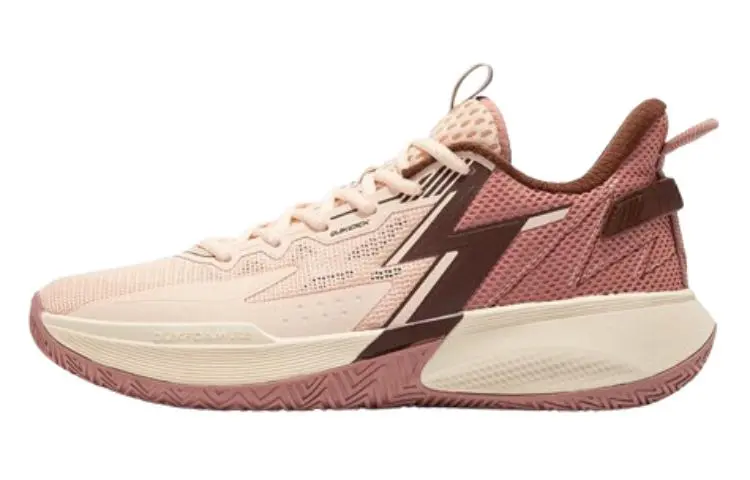 361° Basketball Shoes Men Low-top Pink - POIZON