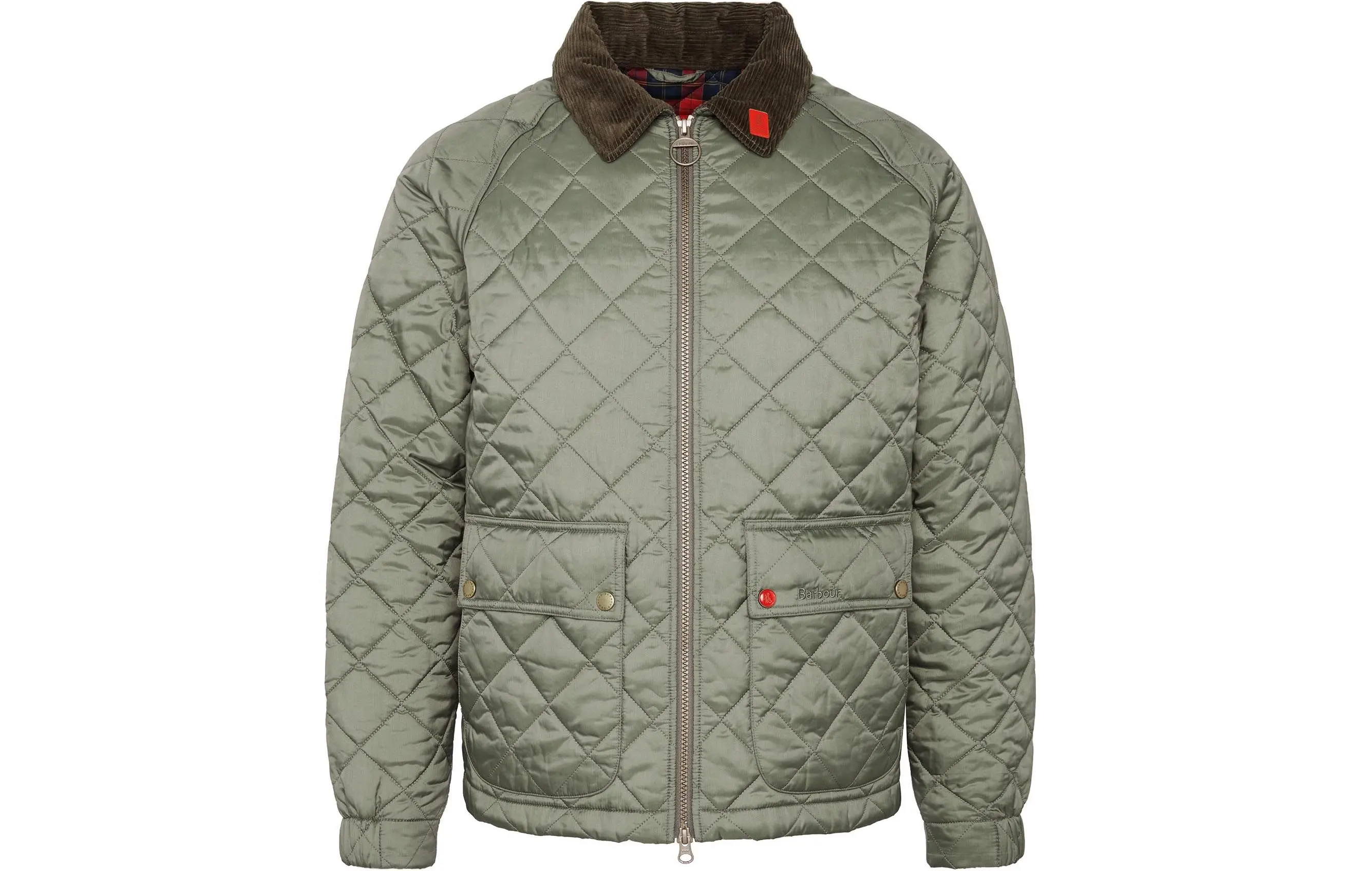 BARBOUR Puffer Jackets Men Light Moss - POIZON