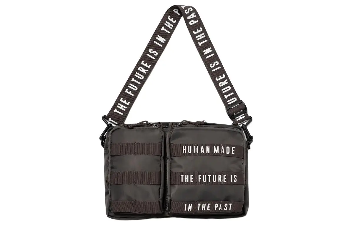 HUMAN MADE Unisex Crossbody Bag - POIZON