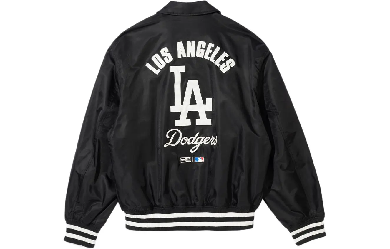 New Era Jacket Unisex Black - POIZON