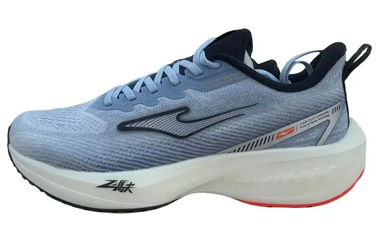 Erke Running Shoes Men Low-Top Light Blue - POIZON