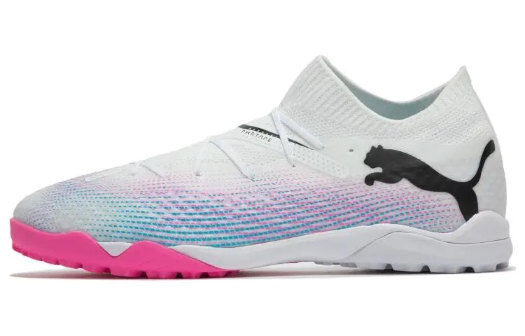 PUMA PUMA Future 7 Pro Cage Shoes 'White Pink Purple' - POIZON