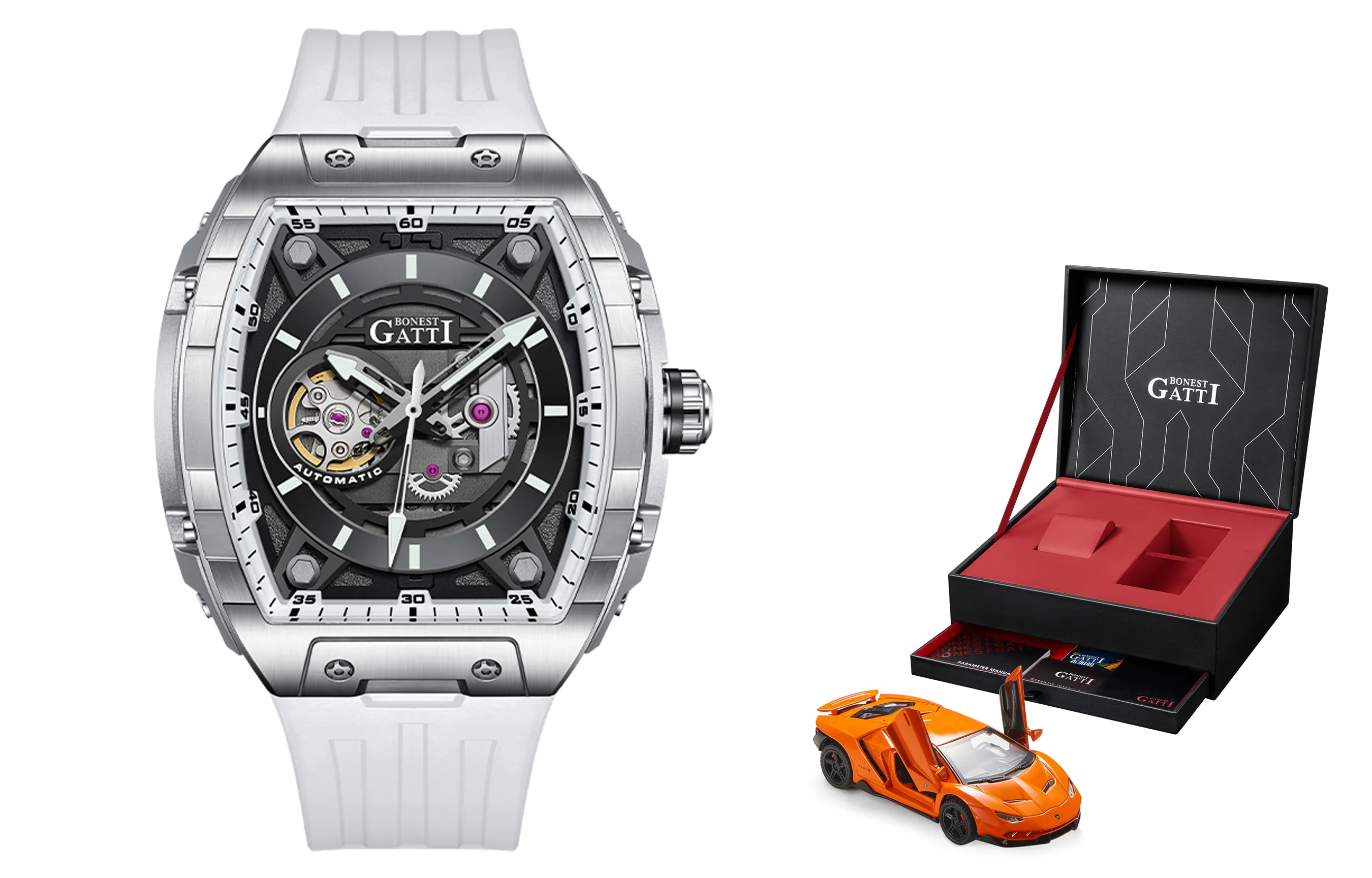 Bugatti Men Phantom Time Watch - POIZON