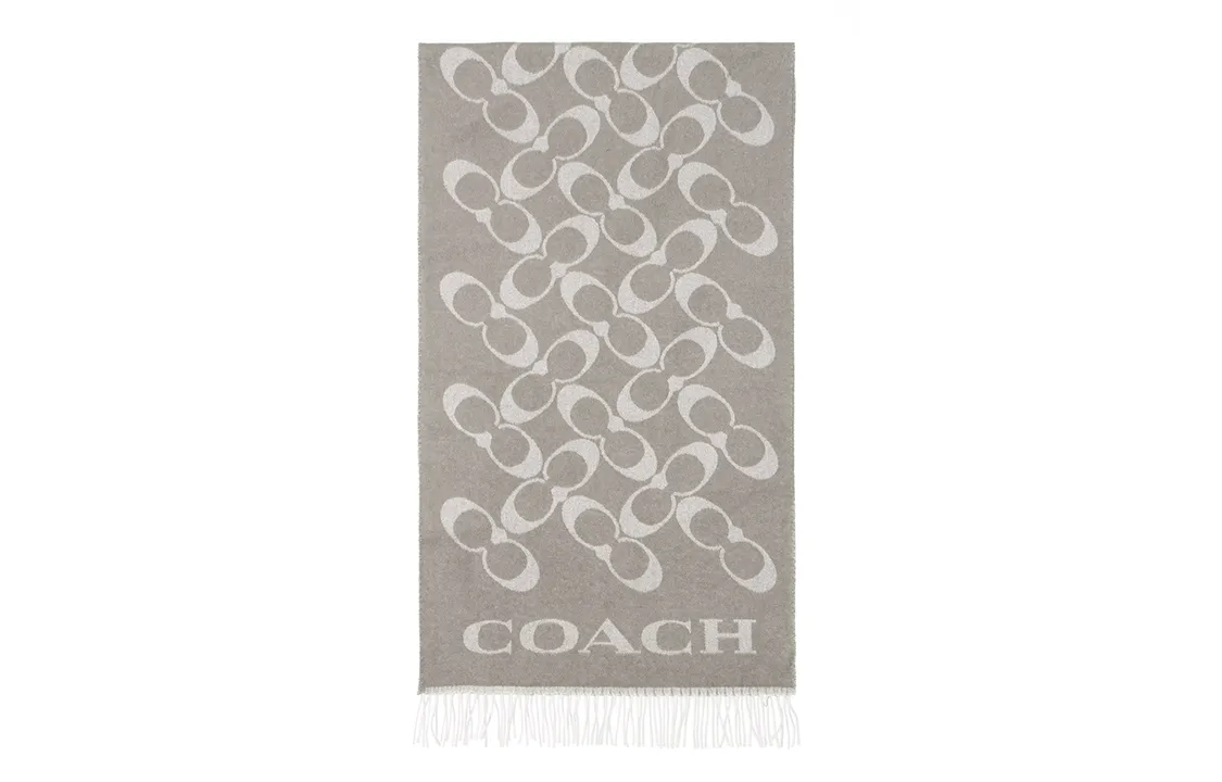 COACH Women Knit Scarf - POIZON
