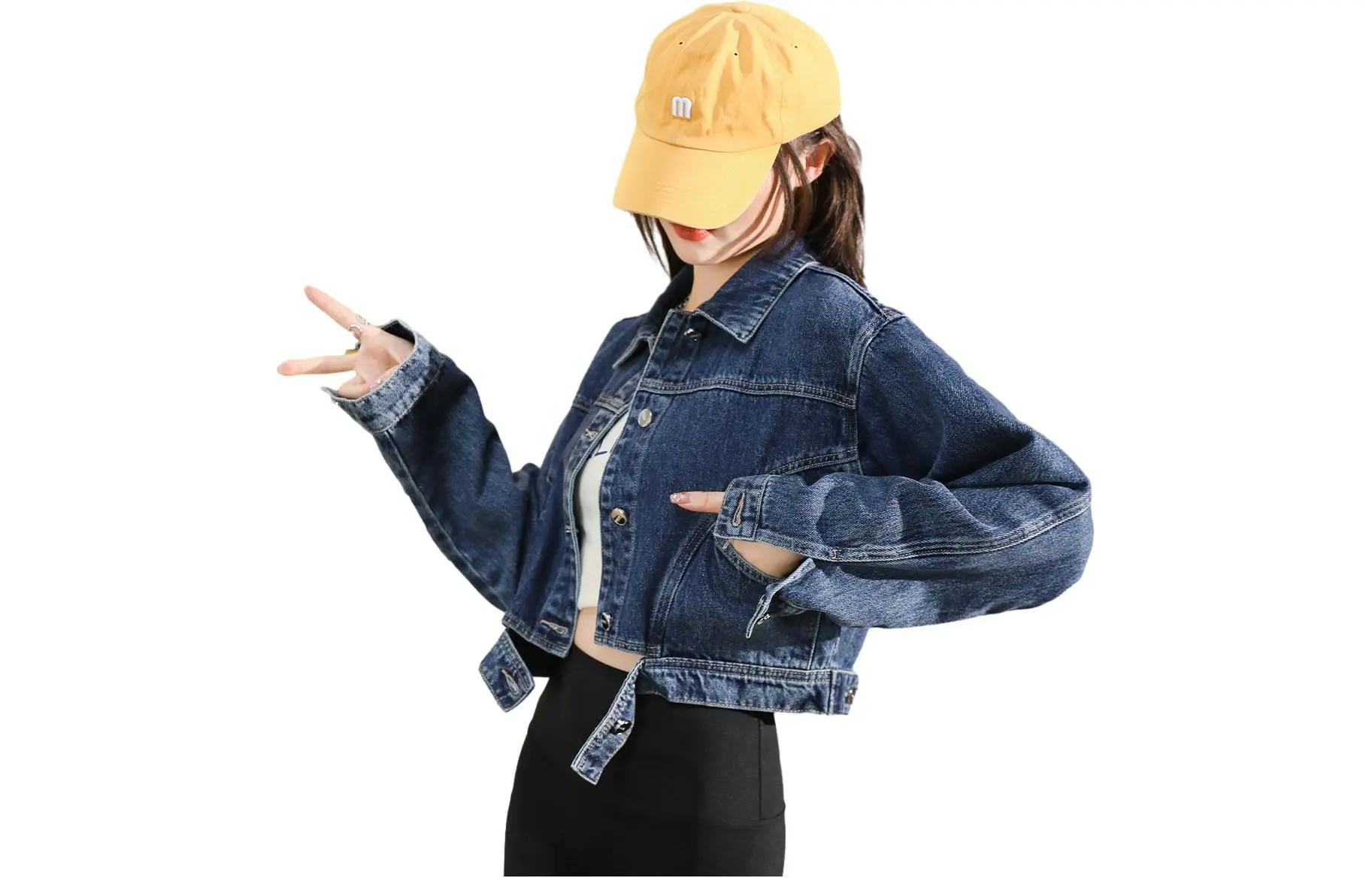 Tonlion Women's Denim Jacket - POIZON