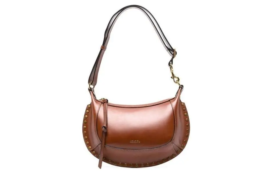 ISABEL MARANT Naoko Logo Printed Crossbody Bag - POIZON