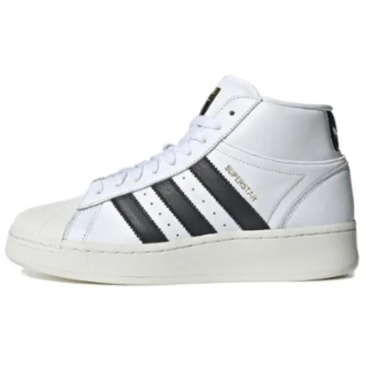 Adidas Originals Superstar Xlg Mid Core White Off White Core Black US M ...