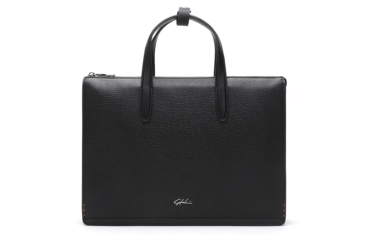 Satchi Briefcases Black - POIZON