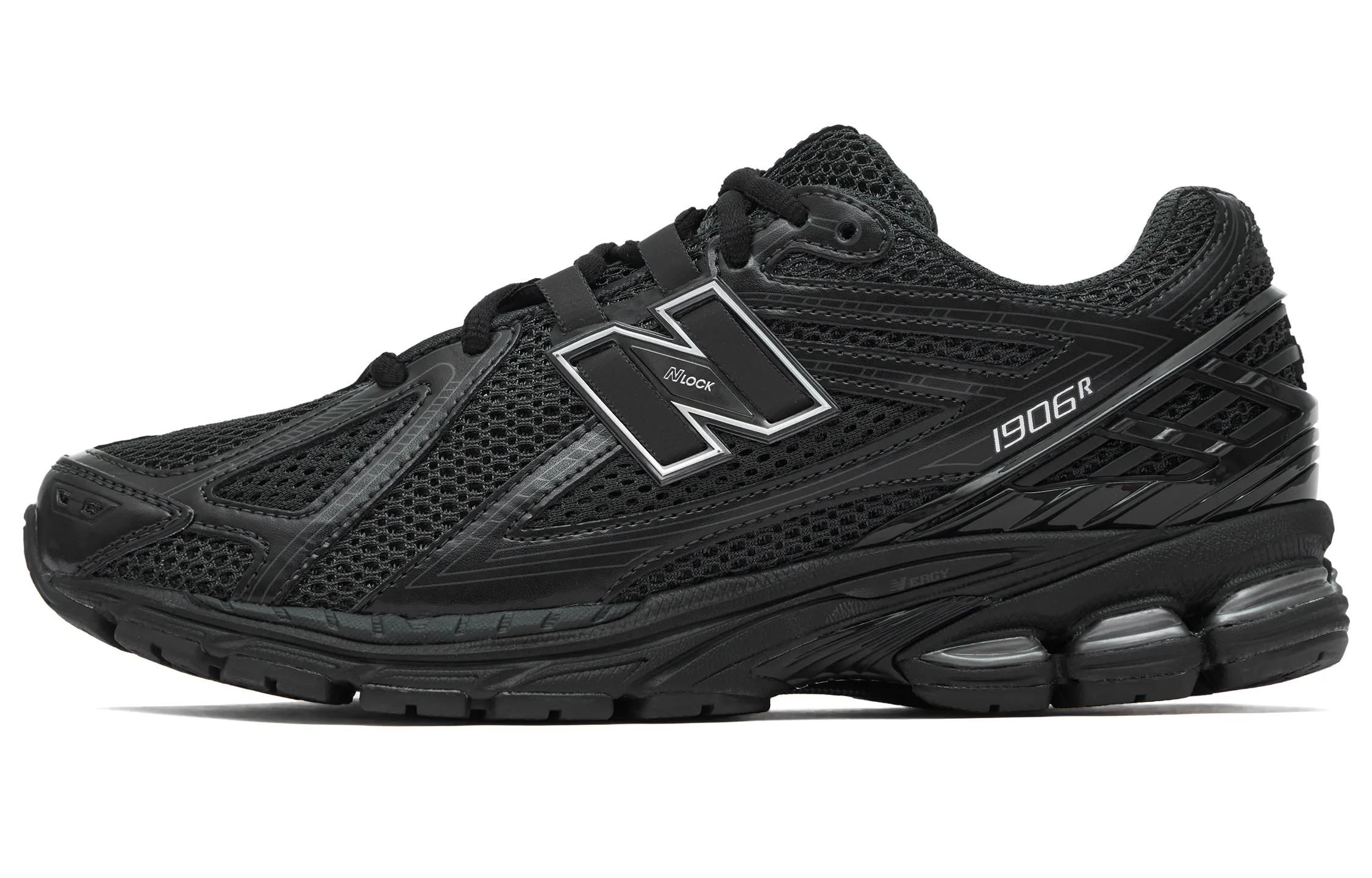New Balance 1906R Black Metallic Silver - POIZON