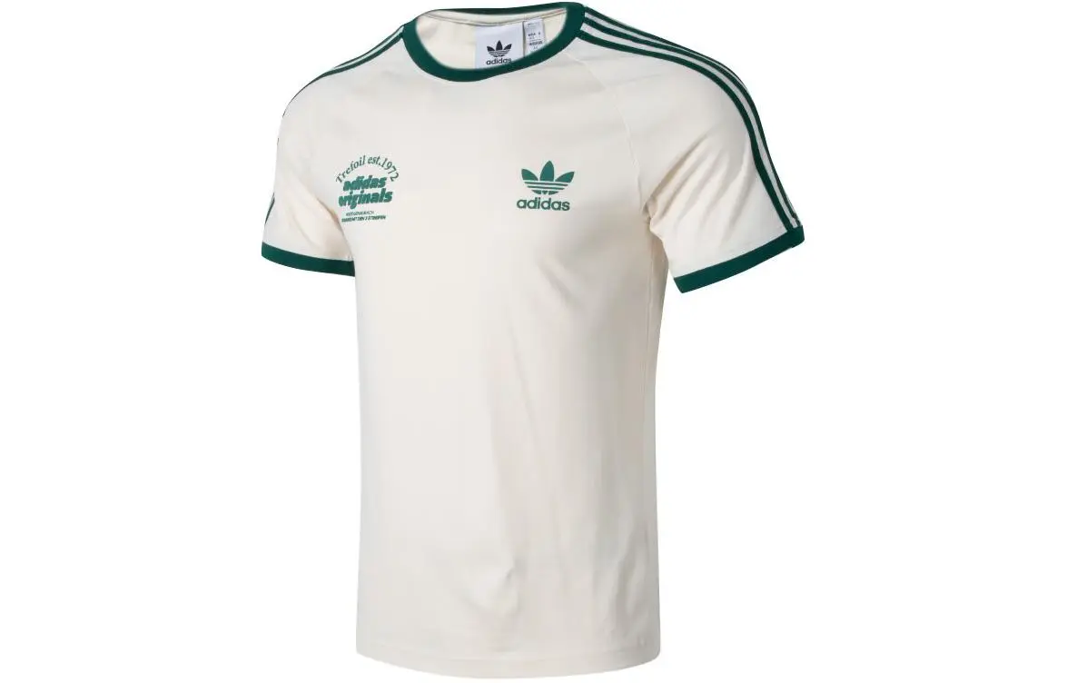 adidas originals SPORT GRAPHIC CALI TEE Khaki - POIZON