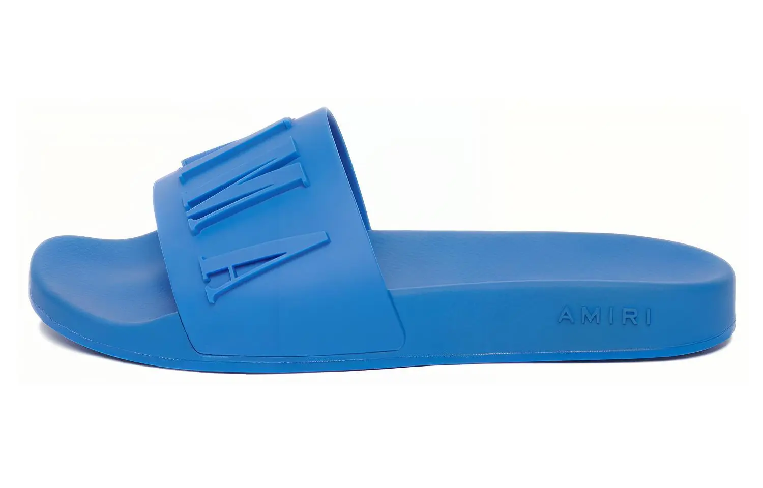 AMIRI Logo Pool Slide 'Royal Blue' - POIZON