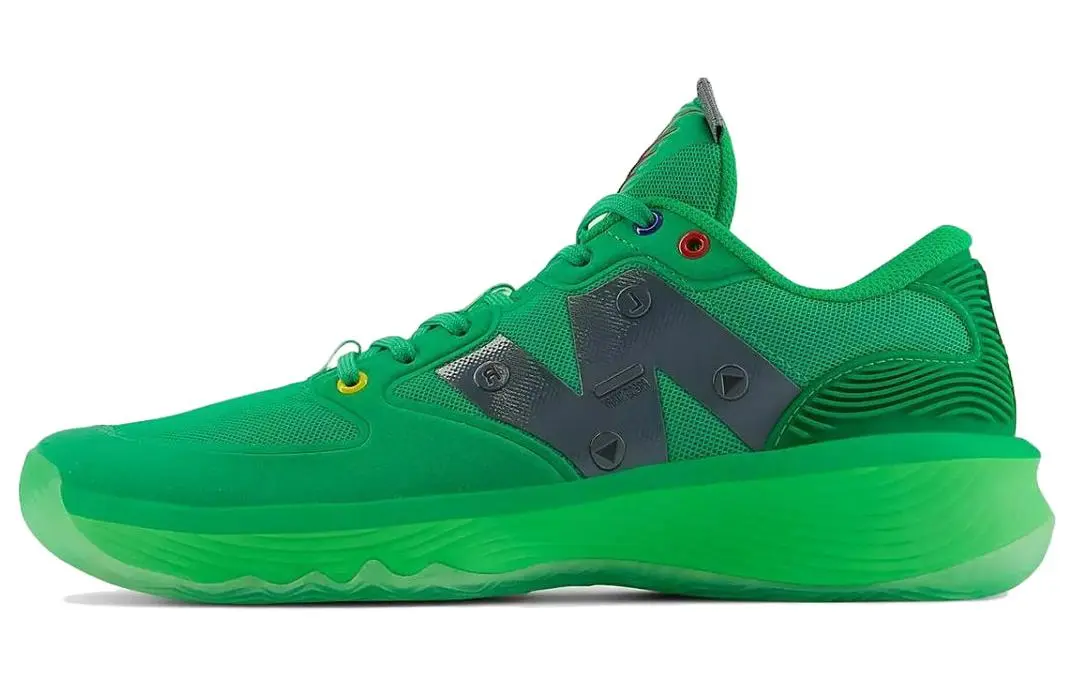 New Balance Hesi Low "Gamer Tag Pack" Green - POIZON