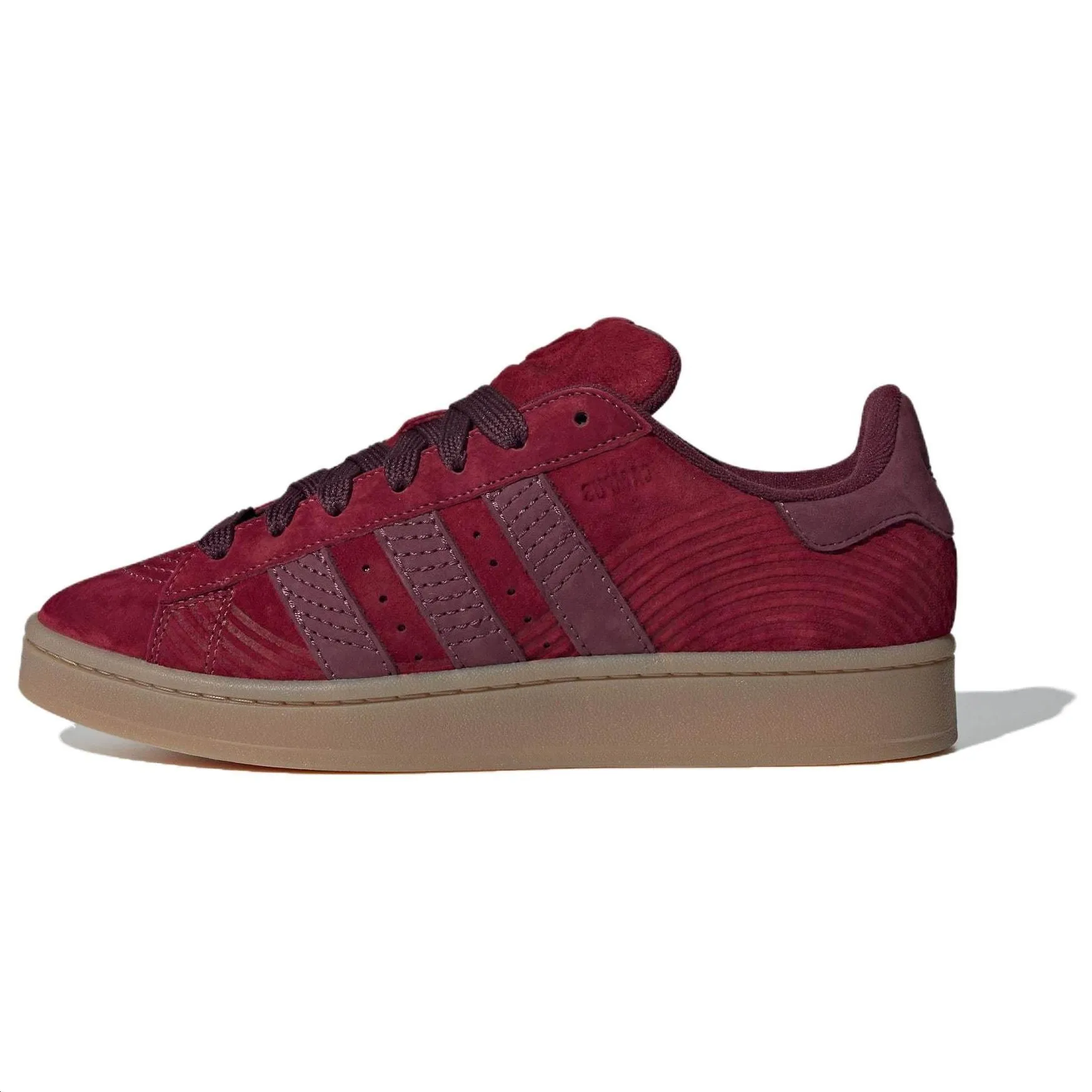 Adidas Campus 00s Japanese Rock Garden Burgundy - POIZON