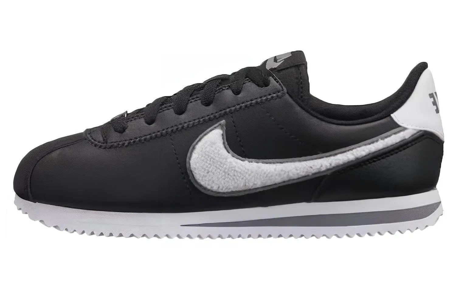 Nike Cortez Basic LTR SE Black GS - POIZON