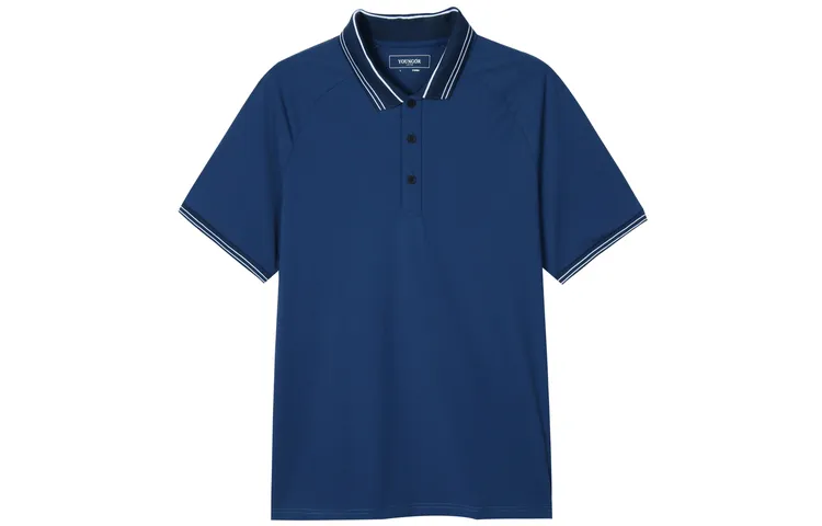 YOUNGOR Polo Shirts Men Dark Blue - POIZON