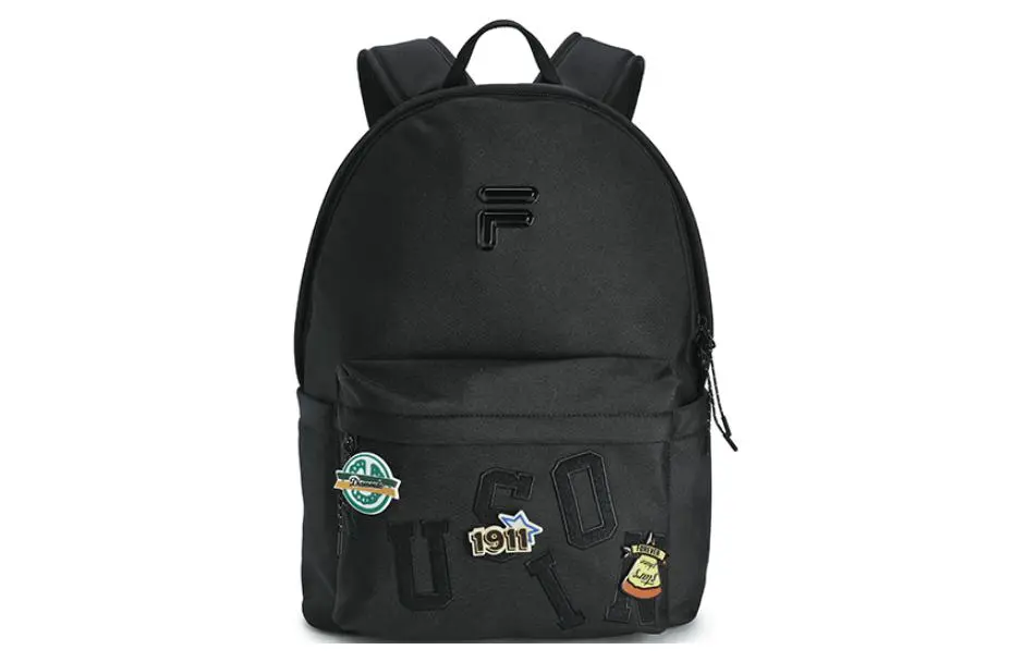 FILA FUSION Backpack Black - POIZON