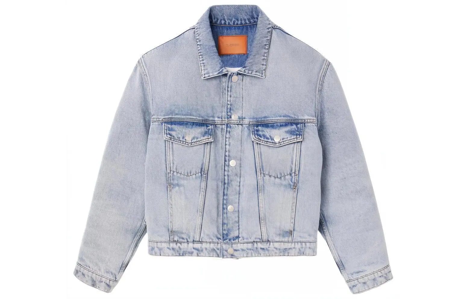 Sandro Denim Jackets Men Vintage Blue - POIZON