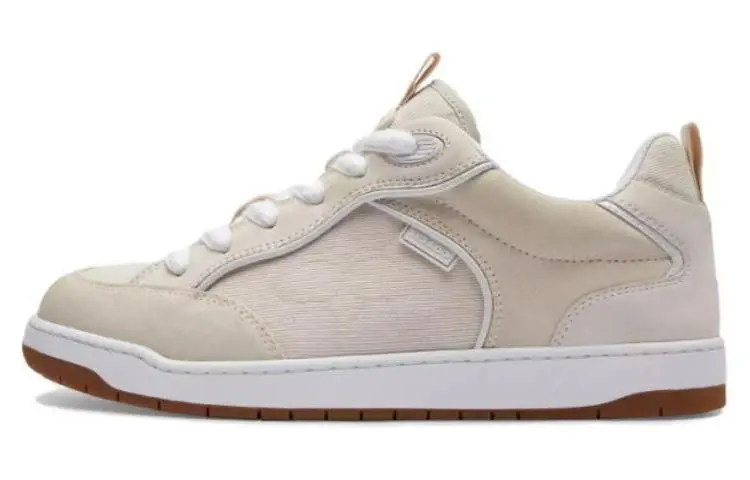 COACH Skateboard Shoes Men Low-Top Beige Original Shoe Box Included US ...