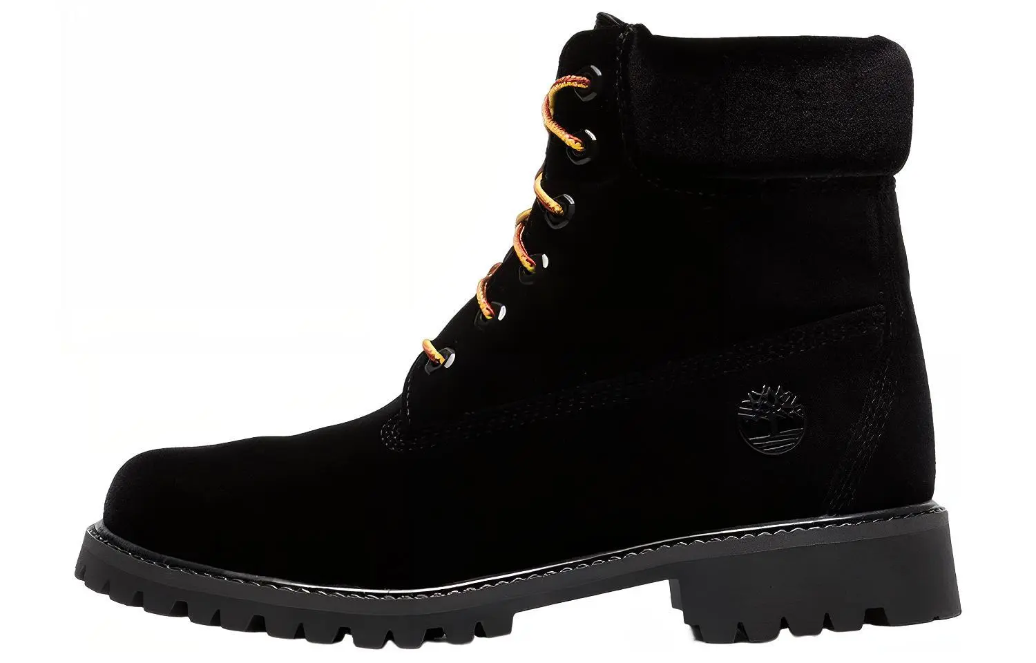 OFF-WHITE X Timberland Black Velvet Women's - POIZON