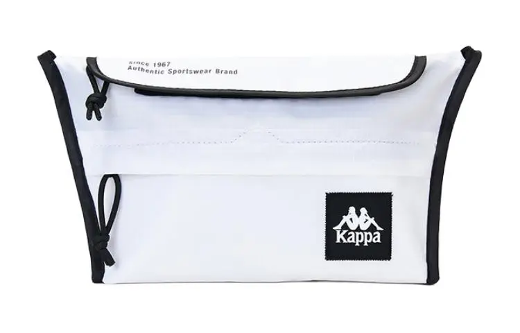 Kappa Shoulder Bags Korean White - POIZON