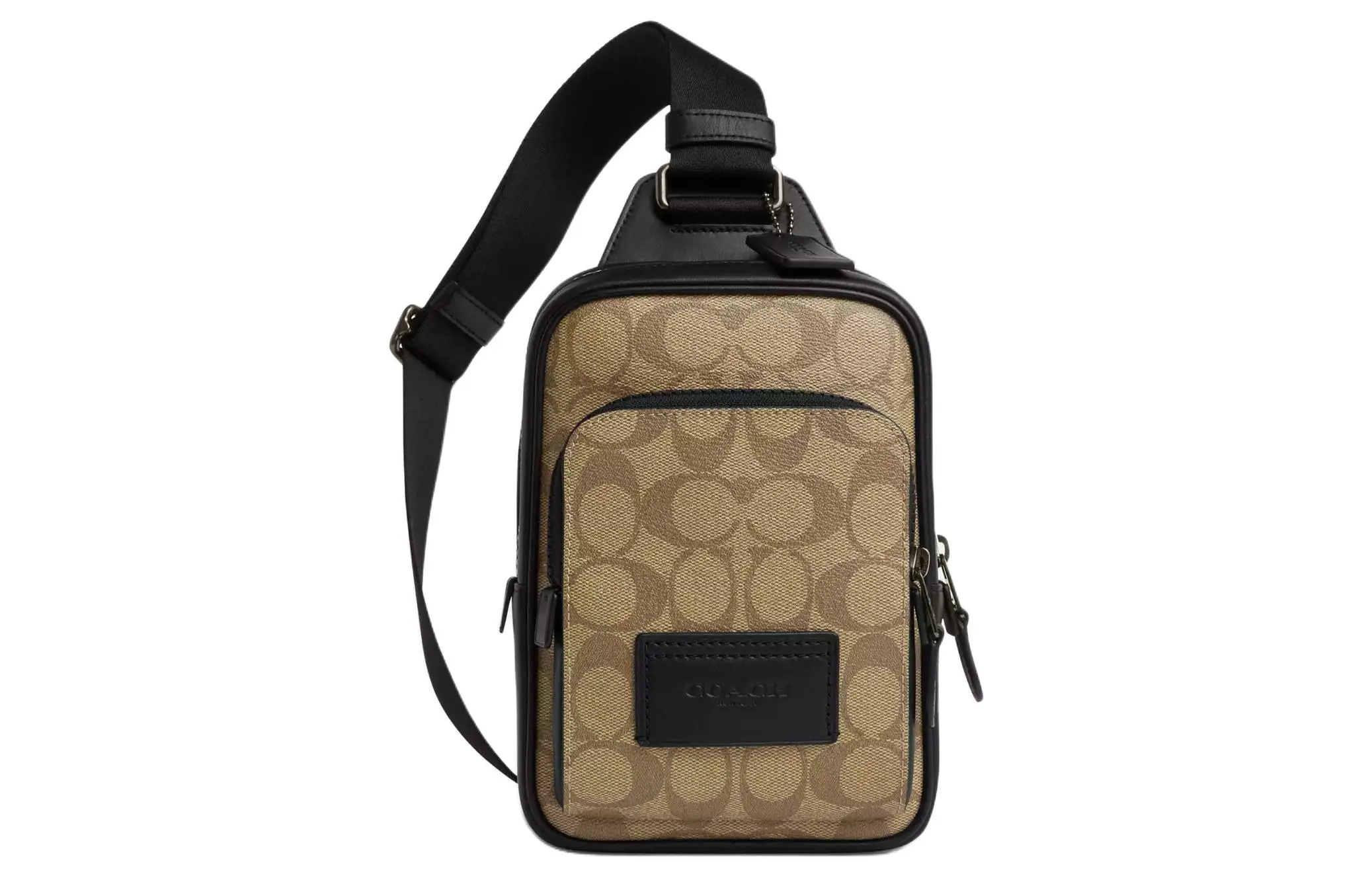COACH Men Track Sling Bag - POIZON