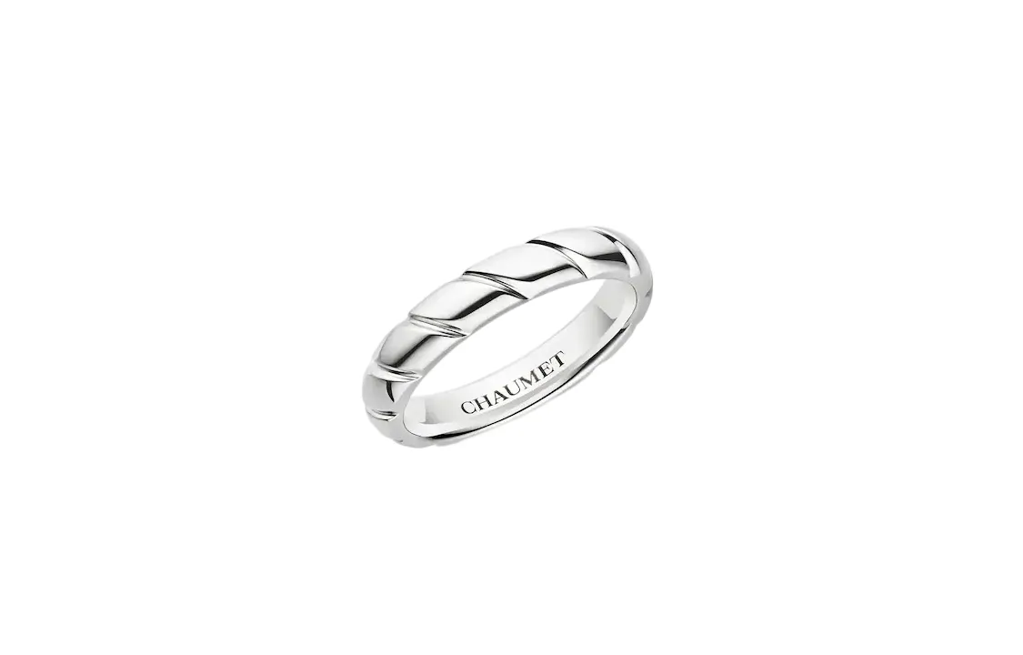 Chaumet Ring Men Silver - POIZON