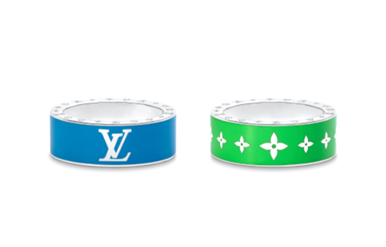 LOUIS VUITTON Ceramic Set purchase Of Rings