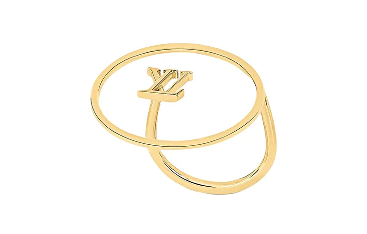 LOUIS VUITTON Rings Women's Gold - POIZON