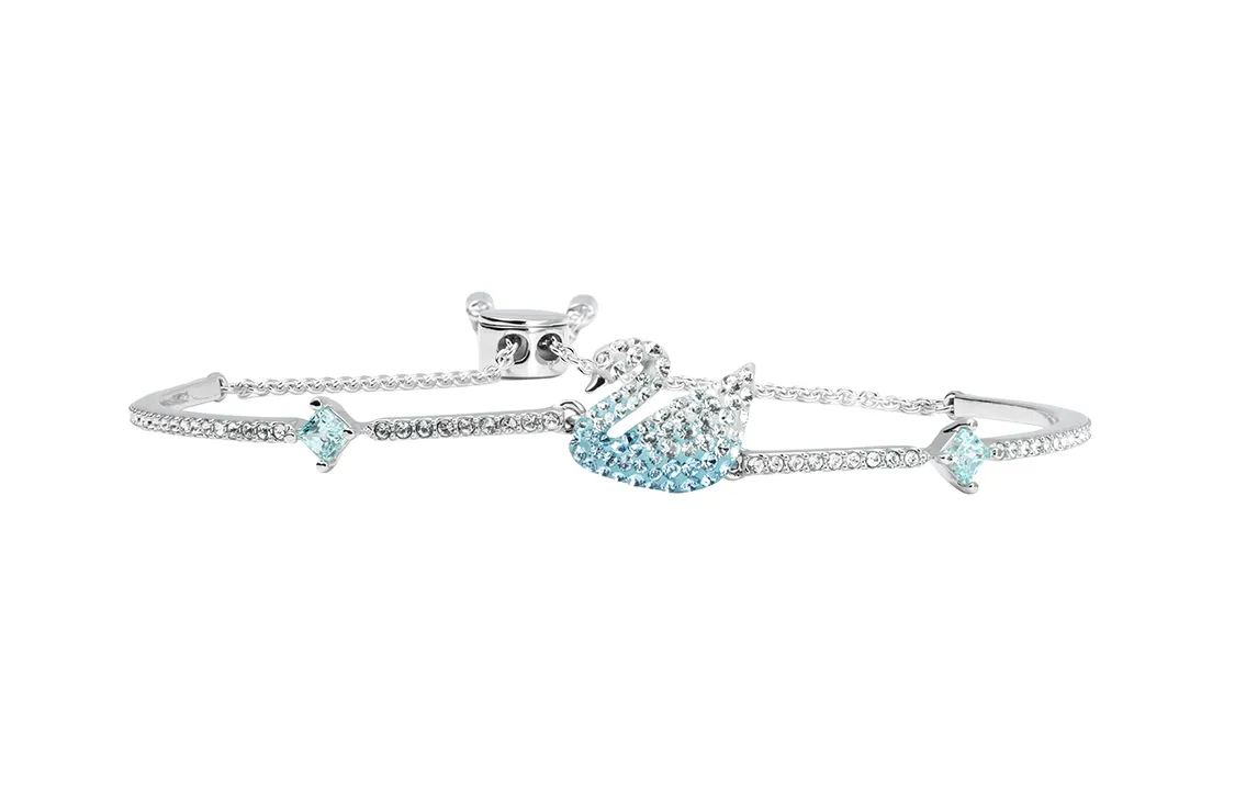 Swarovski Female Iconic Swan Bracelets - POIZON