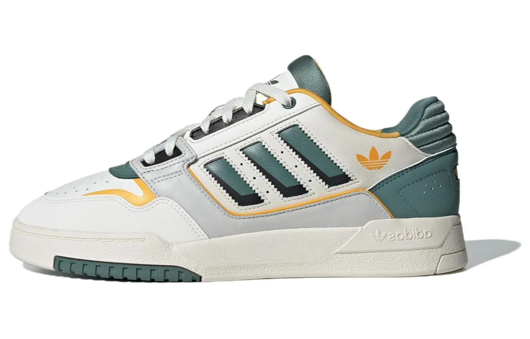 Adidas originals Drop Step Low White Green - POIZON
