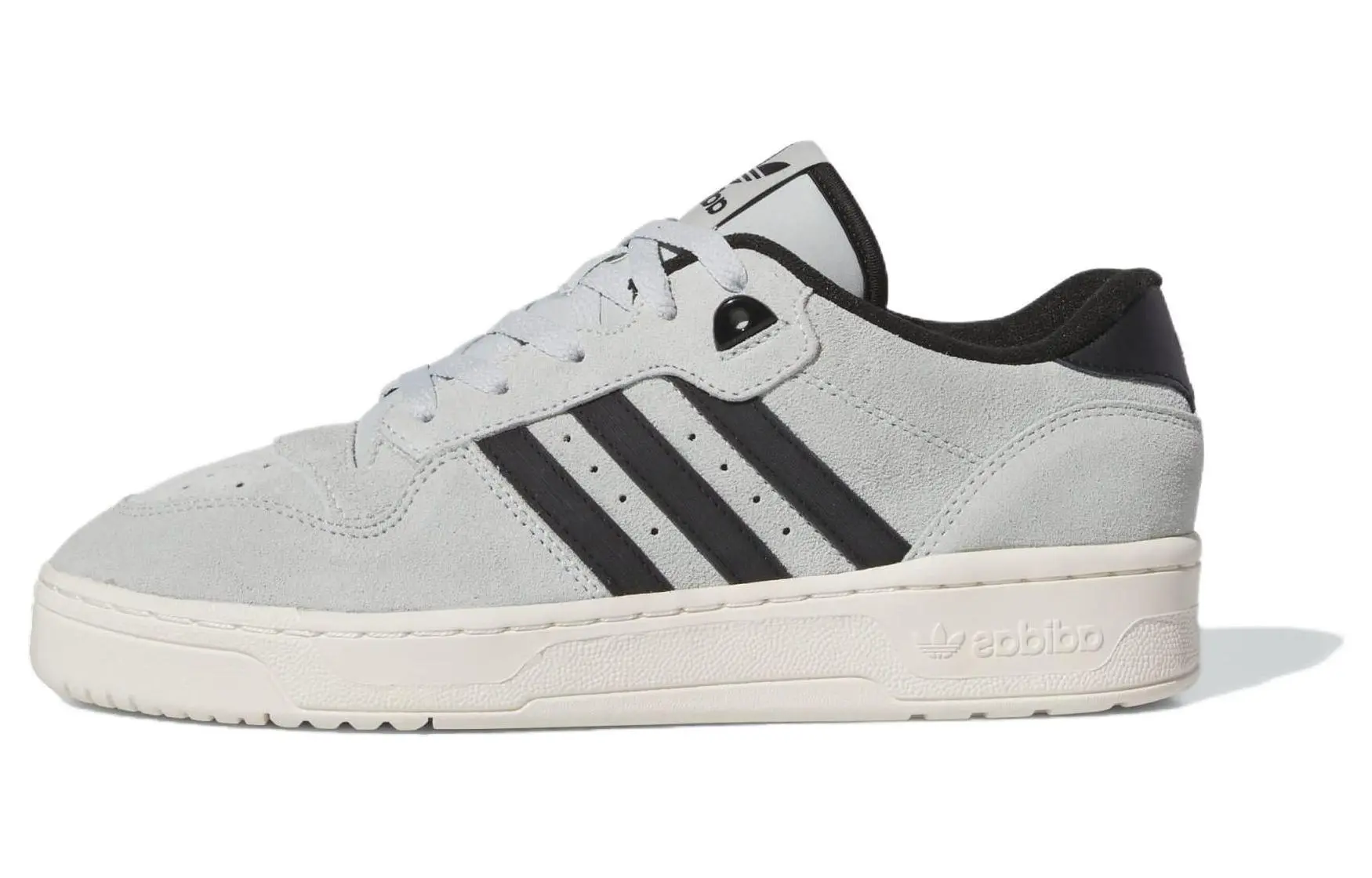 adidas originals Rivalry Low Wonder Silver Black - POIZON