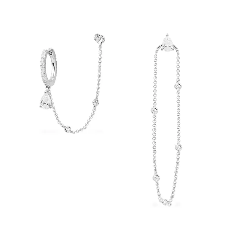 Apm Monaco Earrings Women's Silvery White - POIZON