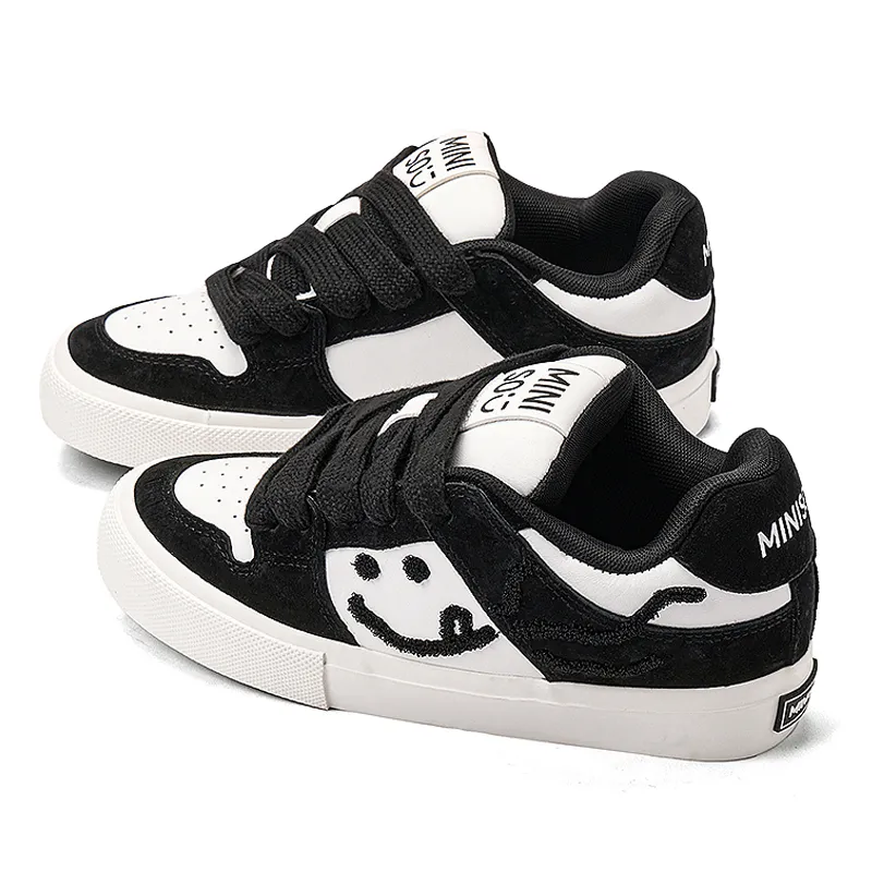 MINISO Skateboarding Shoes Unisex Low-top - POIZON