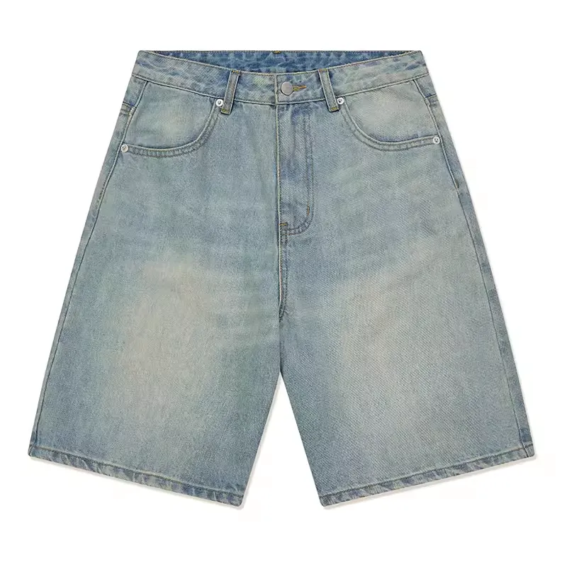 Crying Center Unisex Denim Shorts - POIZON