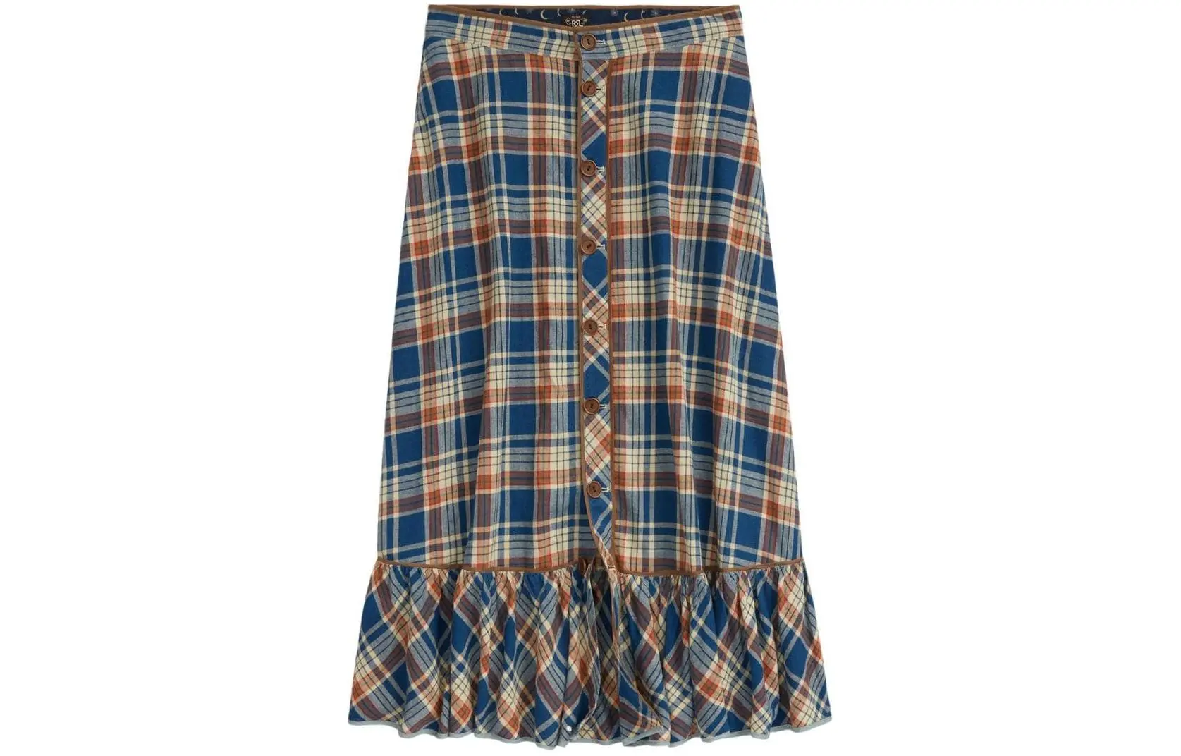 Polo Ralph Lauren Sadie Cotton-linen Blend Skirt - POIZON