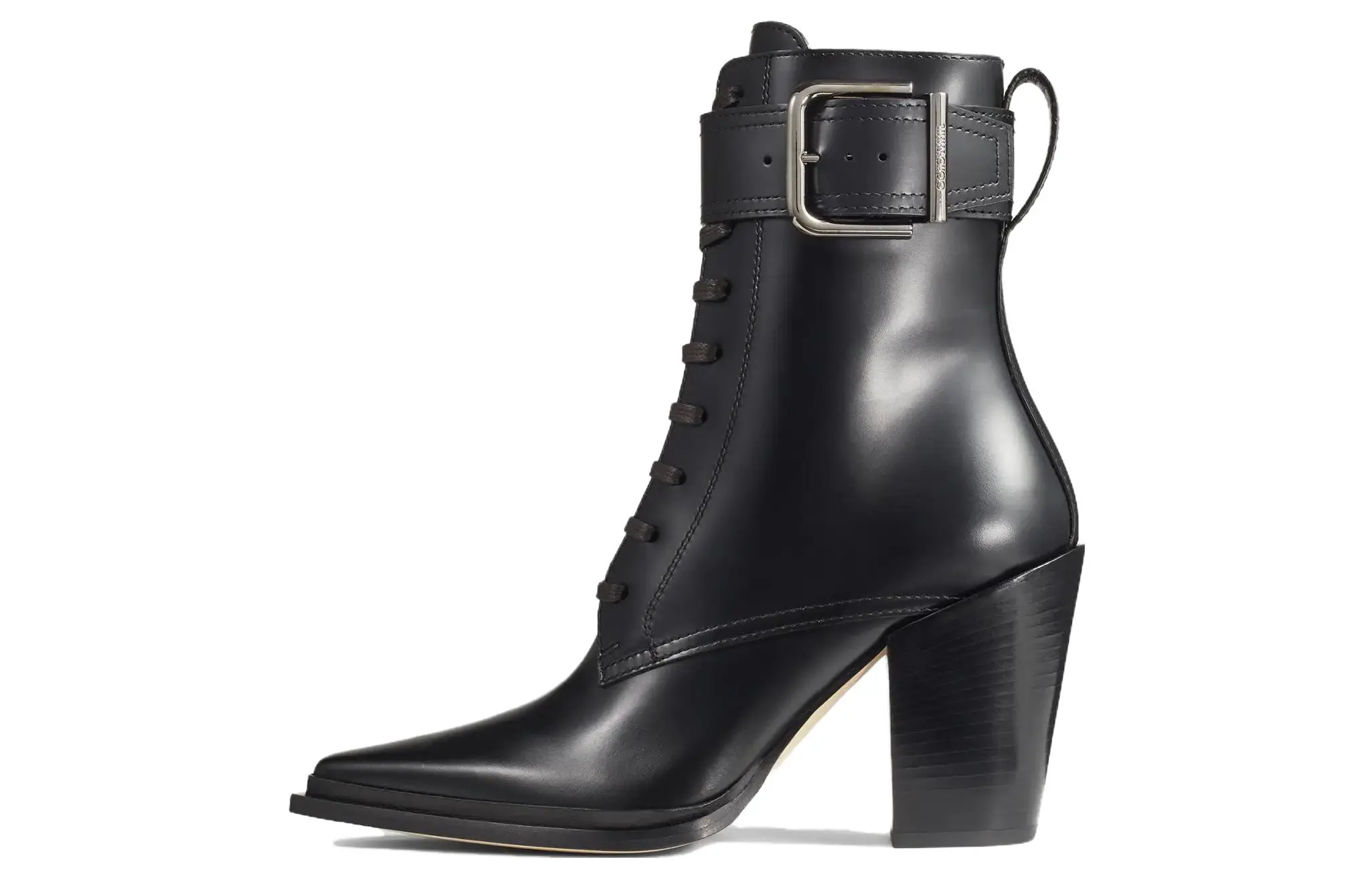 Jimmy Choo Myos 80mm Leather Boots - POIZON