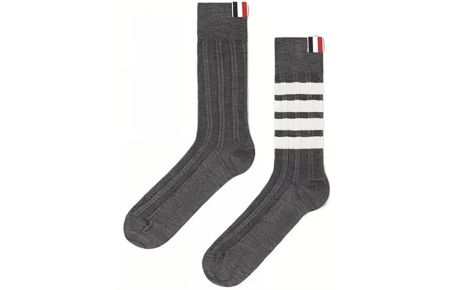 THOM BROWNE Mid-calf socks Male - POIZON