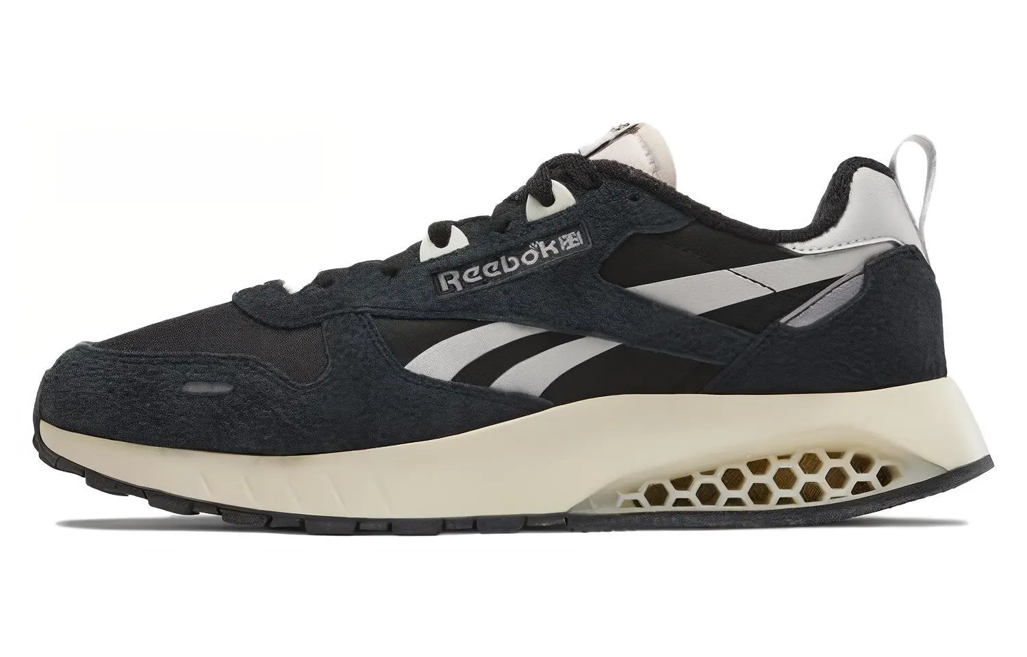 Reebok Classic Leather Hexalite 'Black Steely Fog' Black US M 7 - POIZON