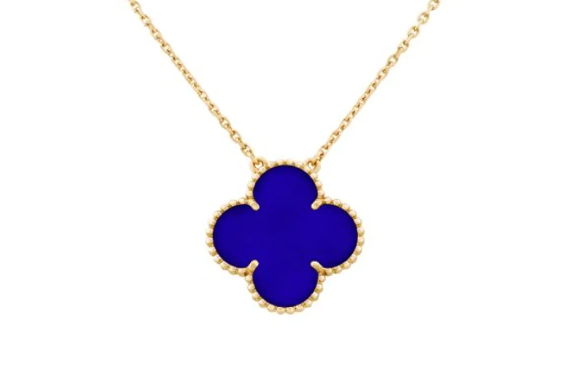 Van Cleef & Arpels Alhambra Four Leaf Lucky Series Necklaces Women's ...