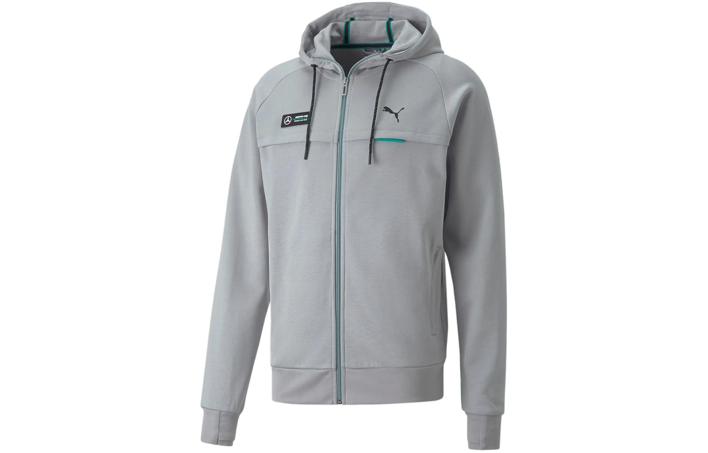 PUMA Mercedes AMG Petronas F1 Jackets Men Gray - POIZON