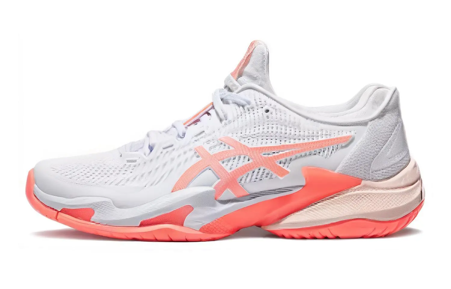 Asics Women's Court FF 3 'White Sun Coral' - POIZON