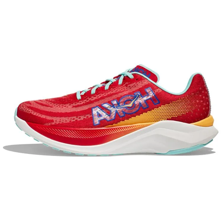 HOKA ONE ONE Mach X Running Shoes Women's Low-top Bright Red - POIZON