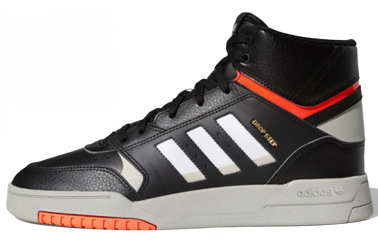 Adidas Drop Step 'Black Solar Red' - POIZON