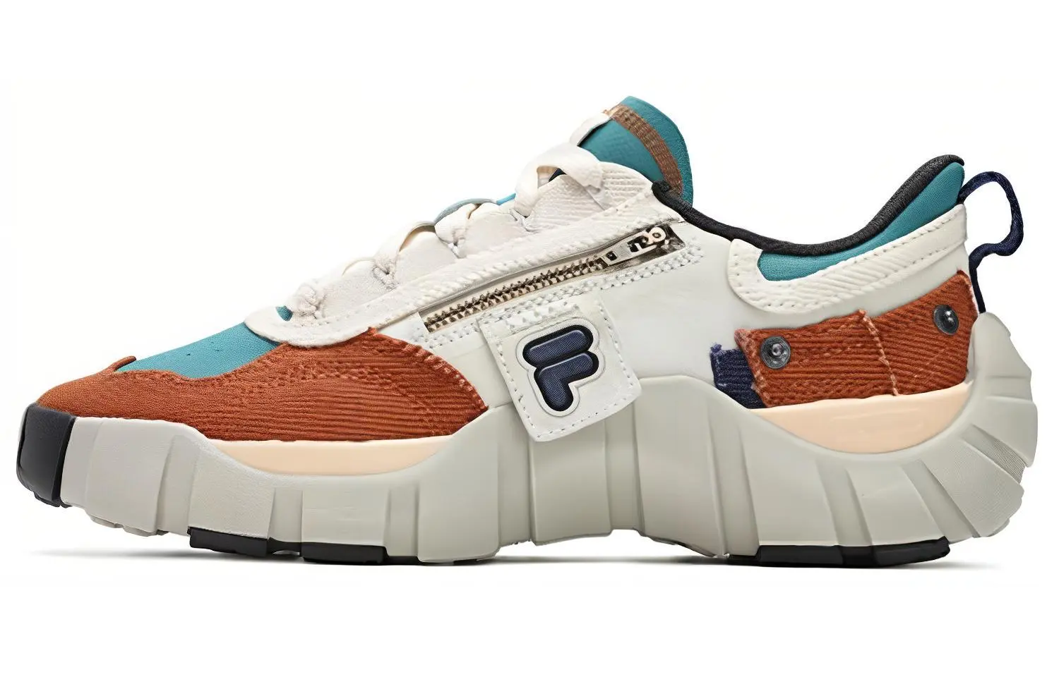 FILA FUSION BONE DX Spine Shoes Lifestyle Shoes Men Low-top - POIZON